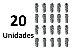 Pack crimpeadora RG6, pelacables más 20 conectores Gilbert - Digital ...